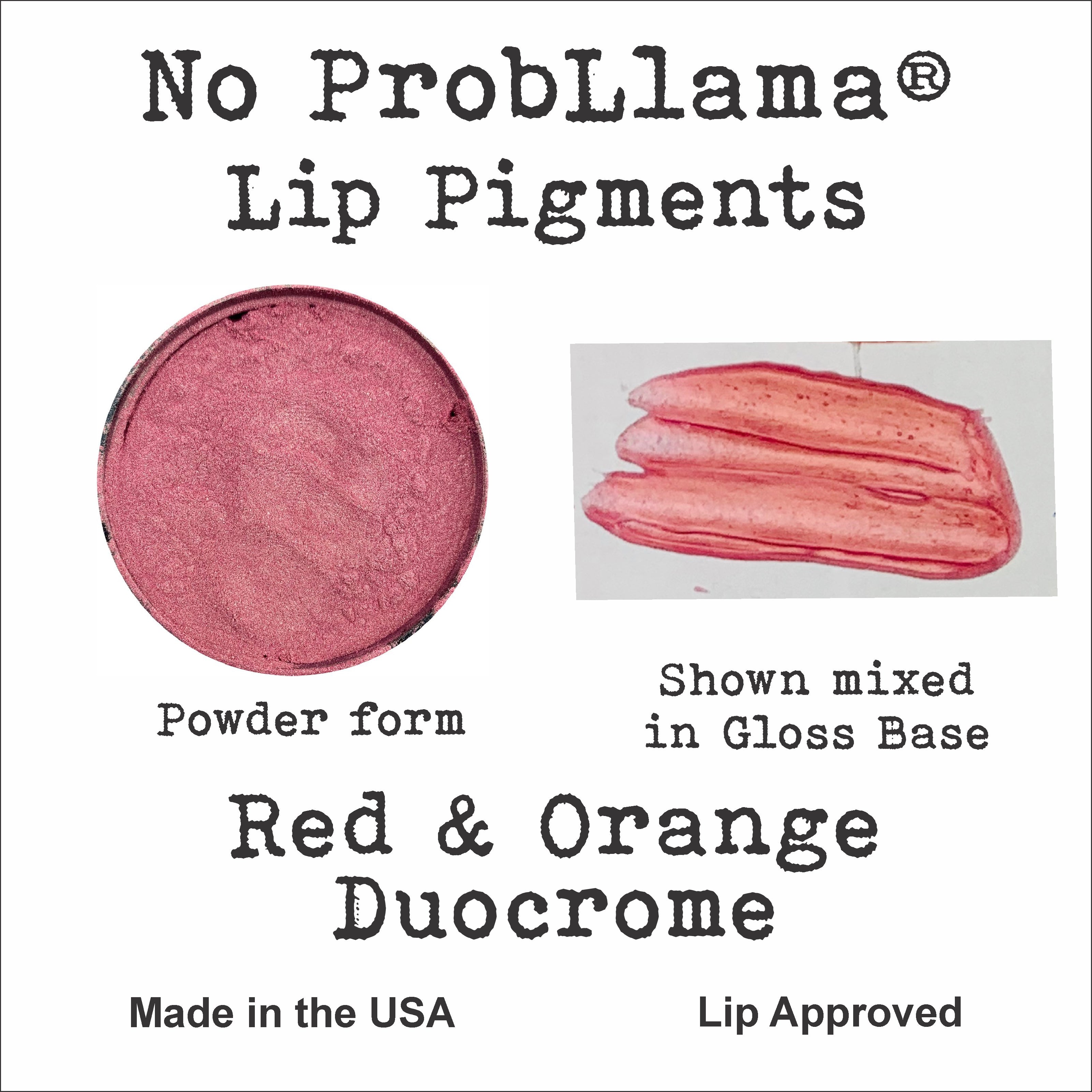 Red & Orange Cosmetic-Grade Pigment | No ProbLlama Pigments – NoProbLlama